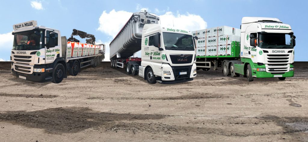 Foley and Miles - Haulage and Crossrail Compliant Vehicles Essex